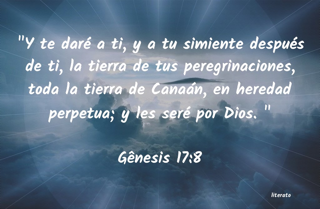 La Biblia - GÃªnesis - 17:8