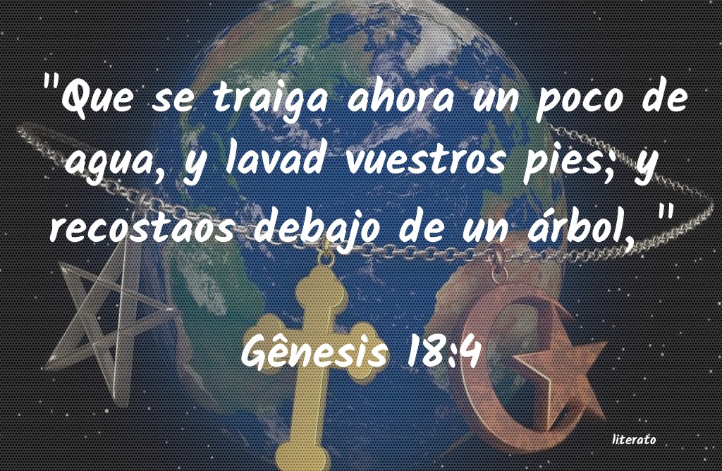 La Biblia - Gênesis - 18:4