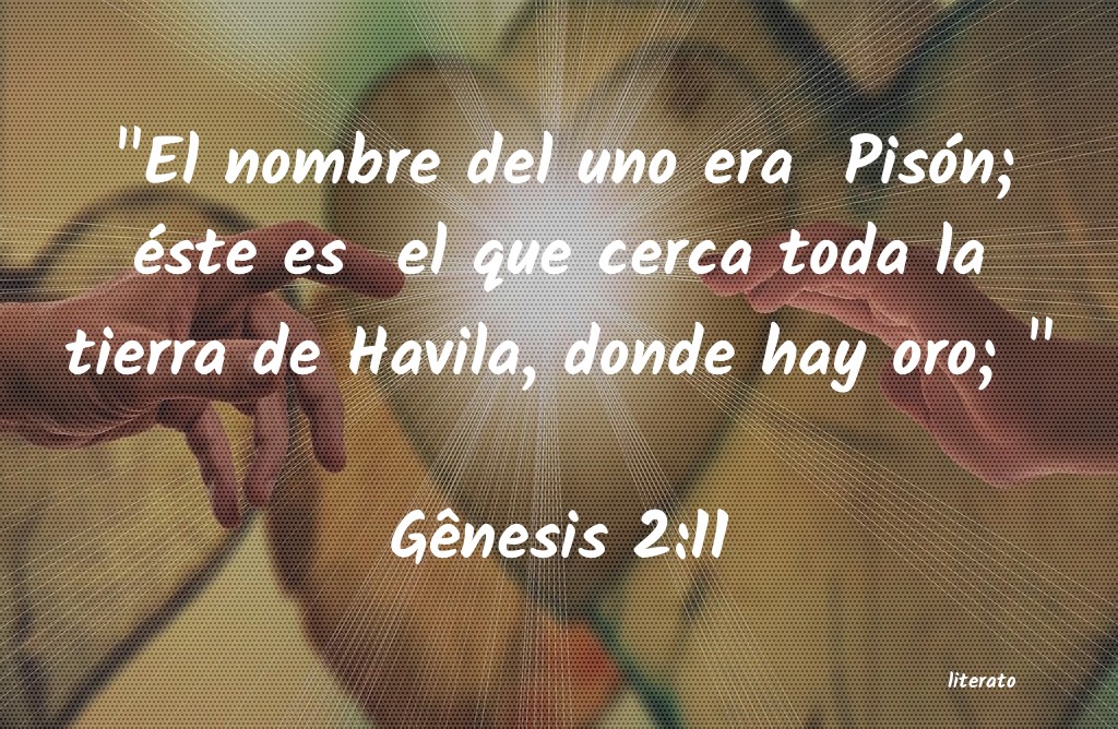 La Biblia - Gênesis - 2:11