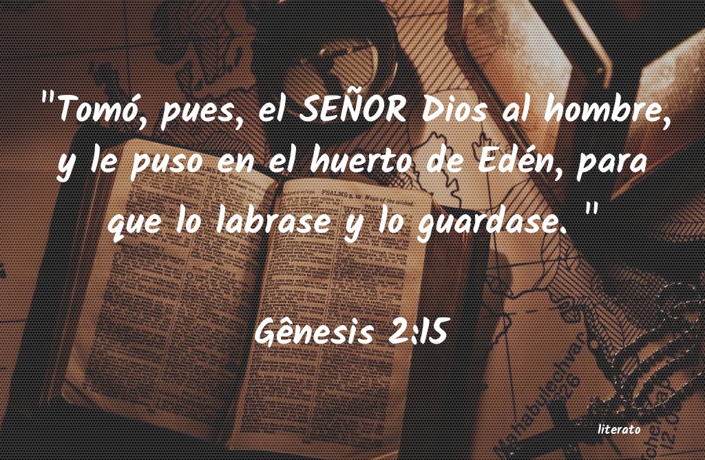 La Biblia - Gênesis - 2:15