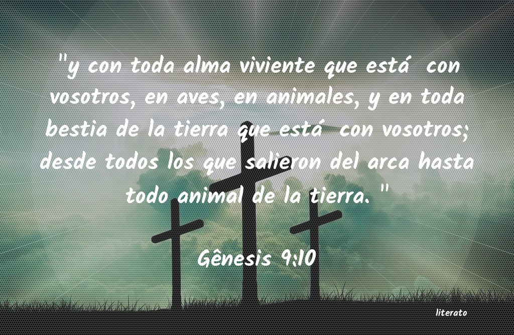 La Biblia - GÃªnesis - 9:10