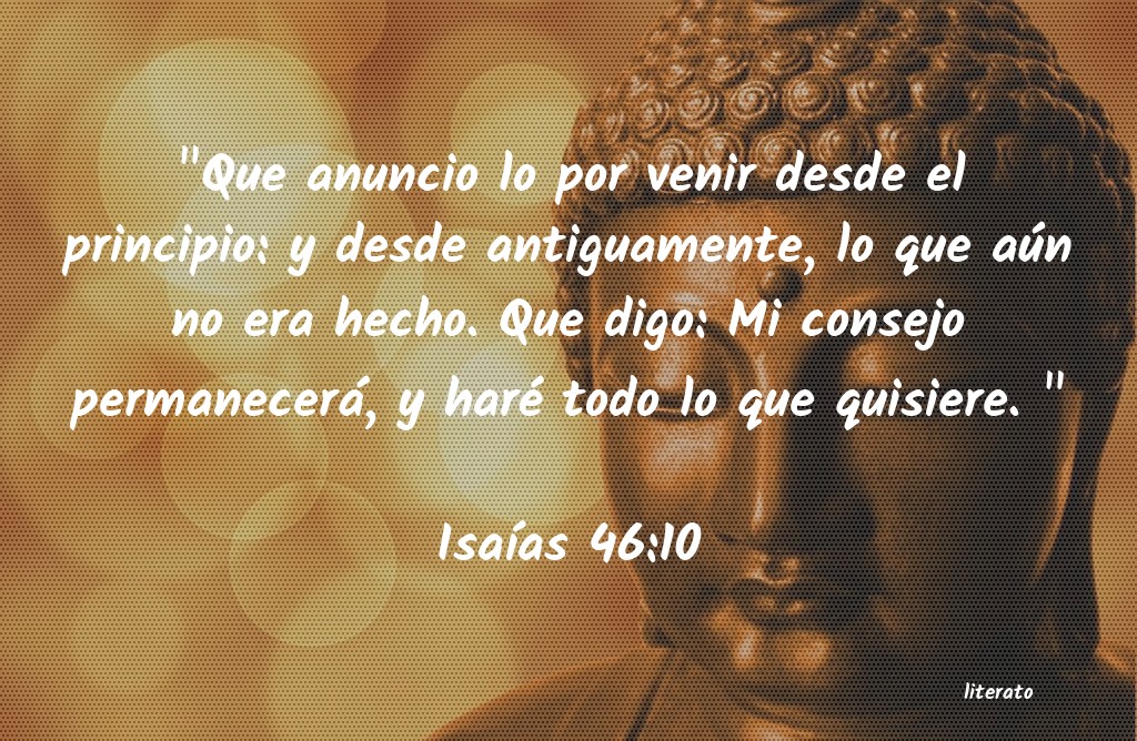 La Biblia - IsaÃ­as - 46:10