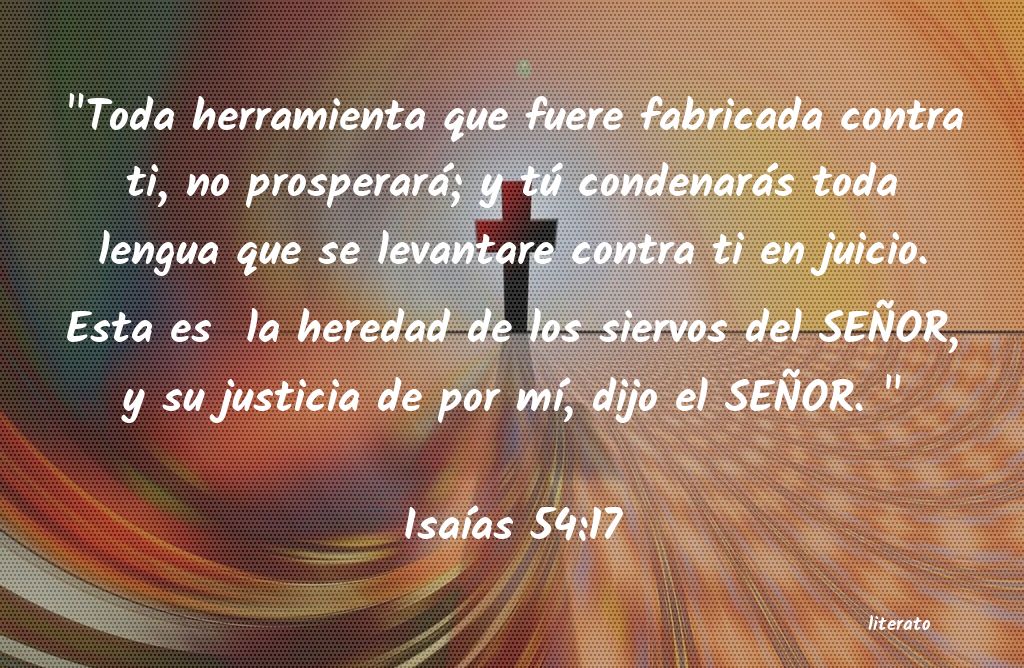La Biblia - IsaÃ­as - 54:17