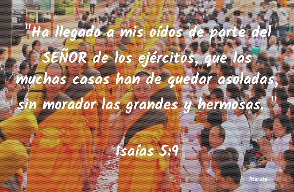 La Biblia - IsaÃ­as - 5:9