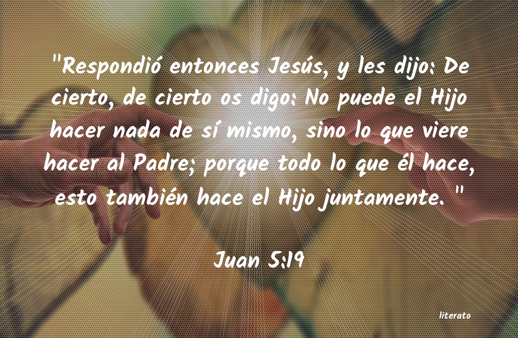 La Biblia Juan 5 19