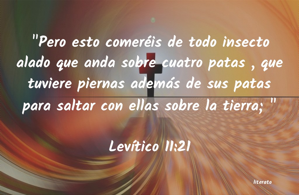 La Biblia - LevÃ­tico - 11:21