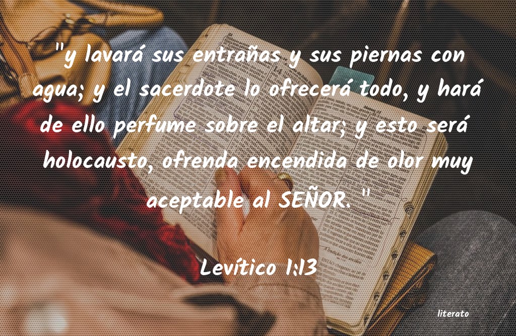 La Biblia - LevÃ­tico - 1:13