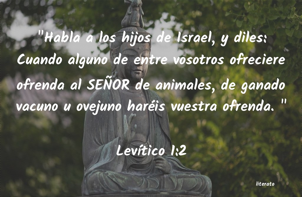 La Biblia - LevÃ­tico - 1:2