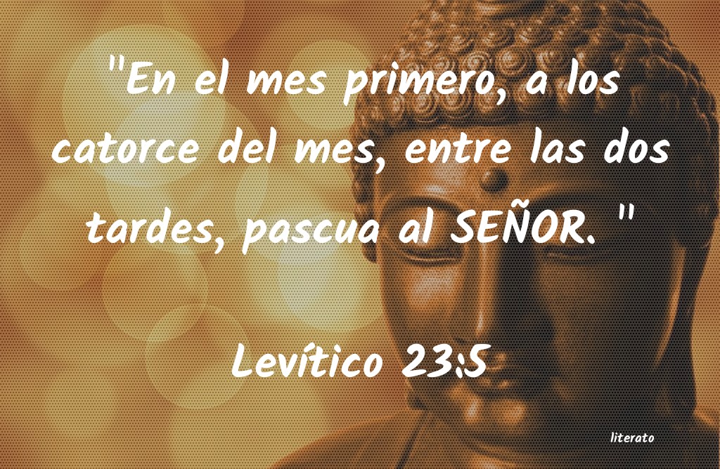 La Biblia - LevÃ­tico - 23:5
