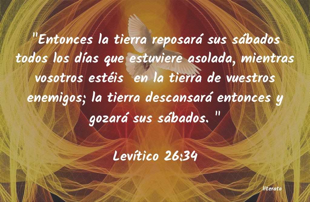 La Biblia - LevÃ­tico - 26:34