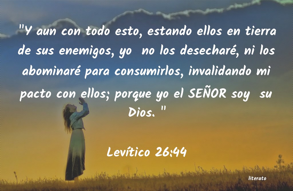 La Biblia - LevÃ­tico - 26:44
