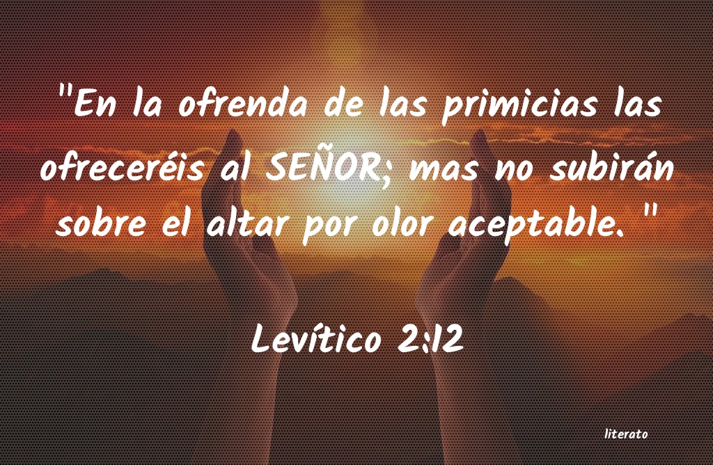 La Biblia - LevÃ­tico - 2:12