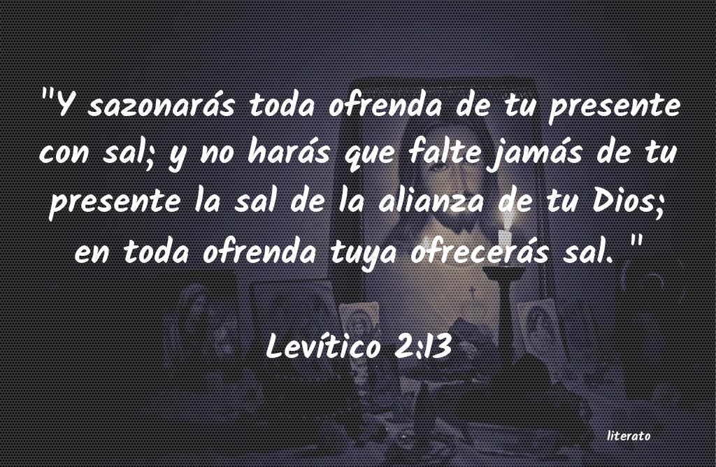 La Biblia - LevÃ­tico - 2:13