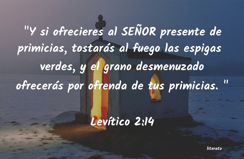 La Biblia - LevÃ­tico - 2:14