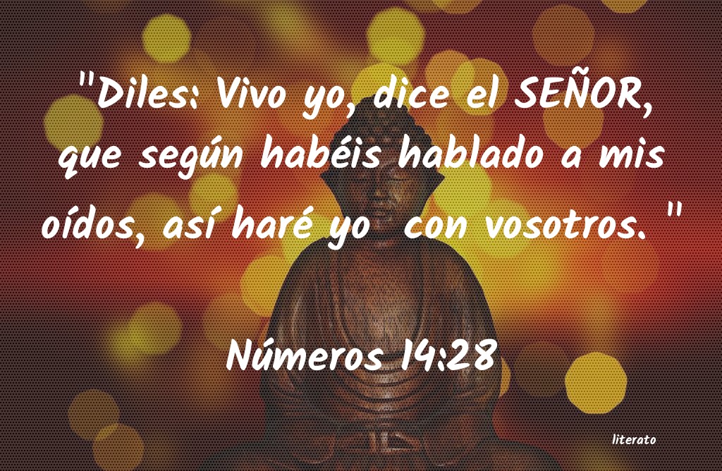 La Biblia - NÃºmeros - 14:28