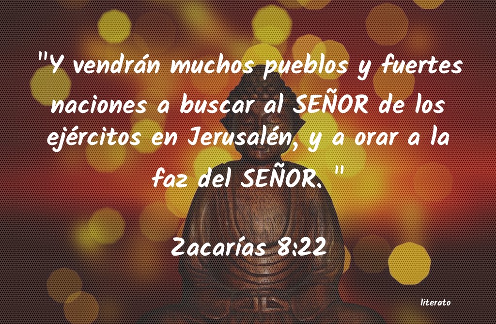 La Biblia - ZacarÃ­as - 8:22